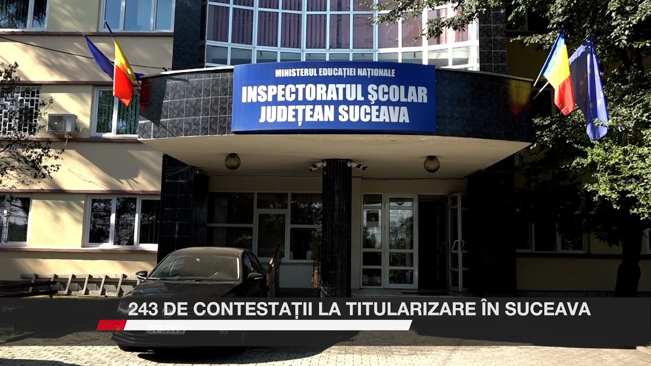 243 de contestații la Titularizare în Suceava - YouTube