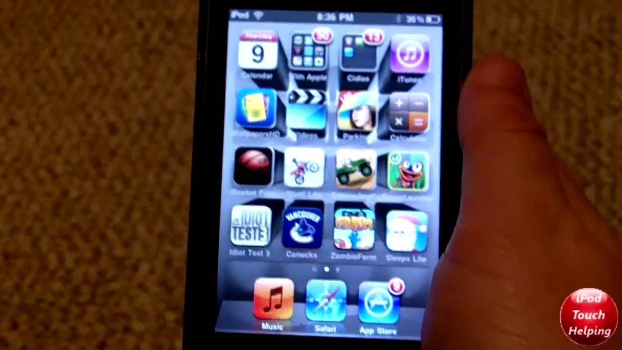 3D Scrolling Effects Tweak for iPhone, iPod Touch & iPad - Barrel - YouTube