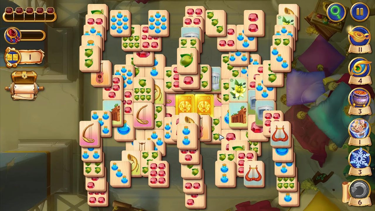 Emperor of Mahjong Tile Matcher Restore a city VILLA 22 - YouTube