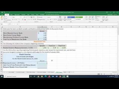 AC116 Comprehensive Assignment 2 Example Problem Part Seven - YouTube