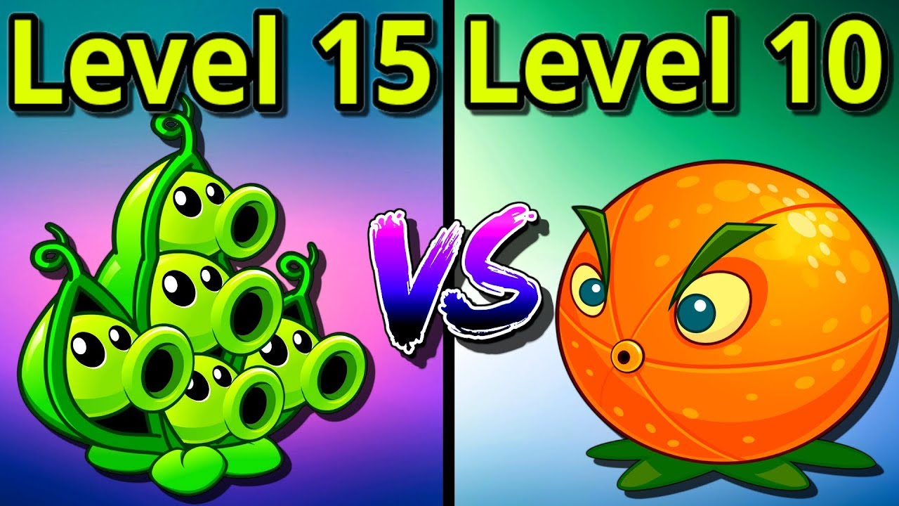 Citron 10 VS PeaPod 15 Free vs Free Plants PVZ 2 Plants vs. Zombies 2 ...