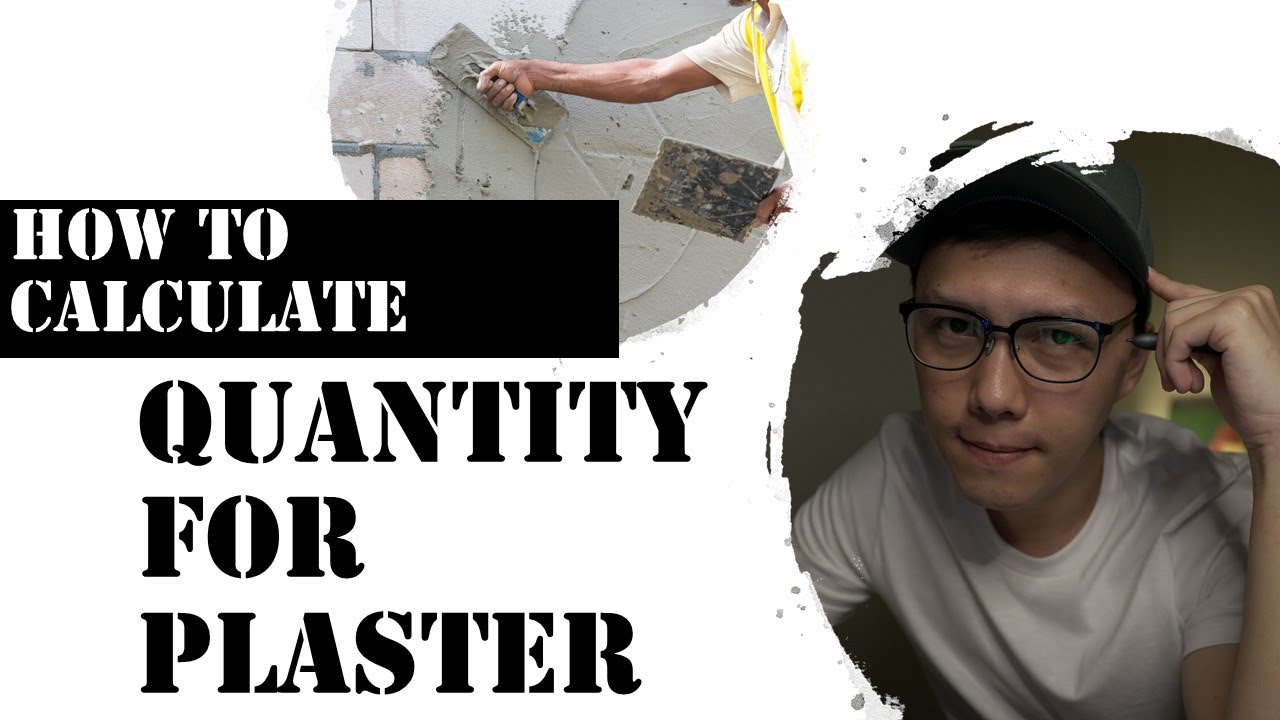 How to calculate quantity for plaster? - YouTube