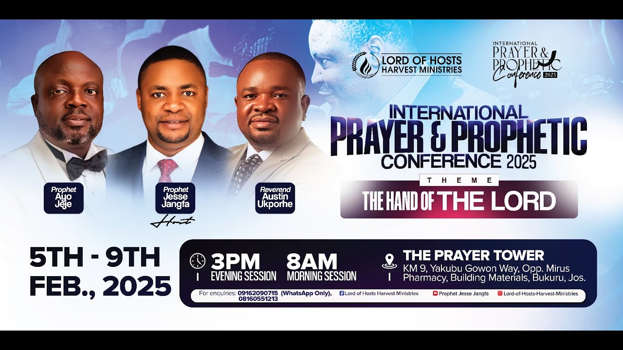 International Prayer and Prophetic Conference || Day 5 - Finale || 9th ...
