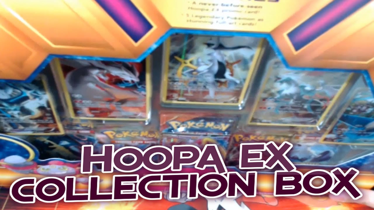 Pokemon Cards - Hoopa EX Legendary Collection Box Opening - YouTube