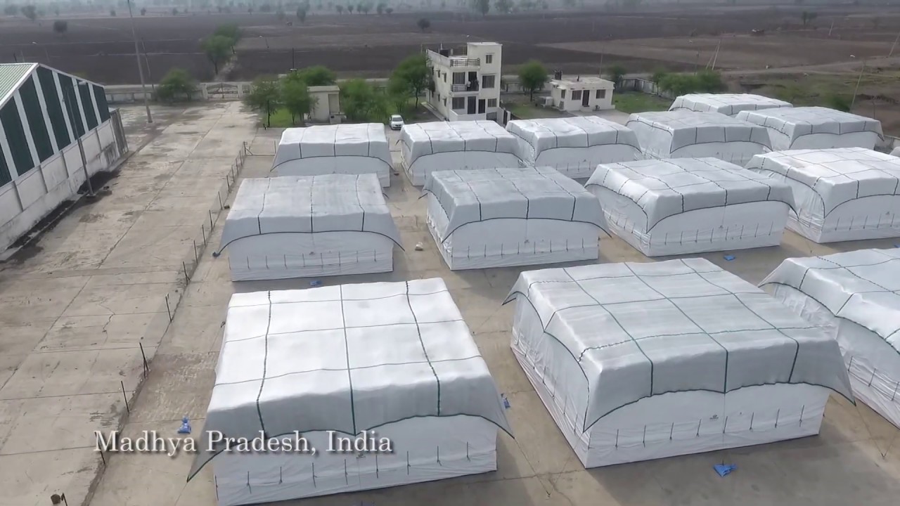 GrainPro Cocoons in Madhya Pradesh, India - YouTube