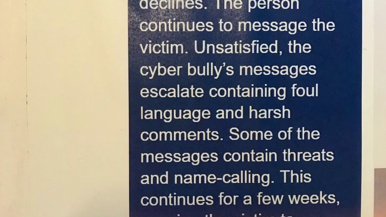 Cyber bullying board game - YouTube