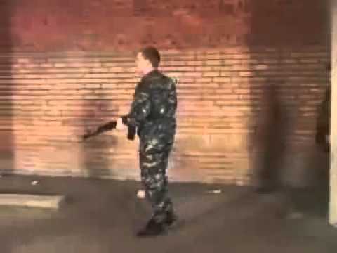 Армейский ножевой бой  flv