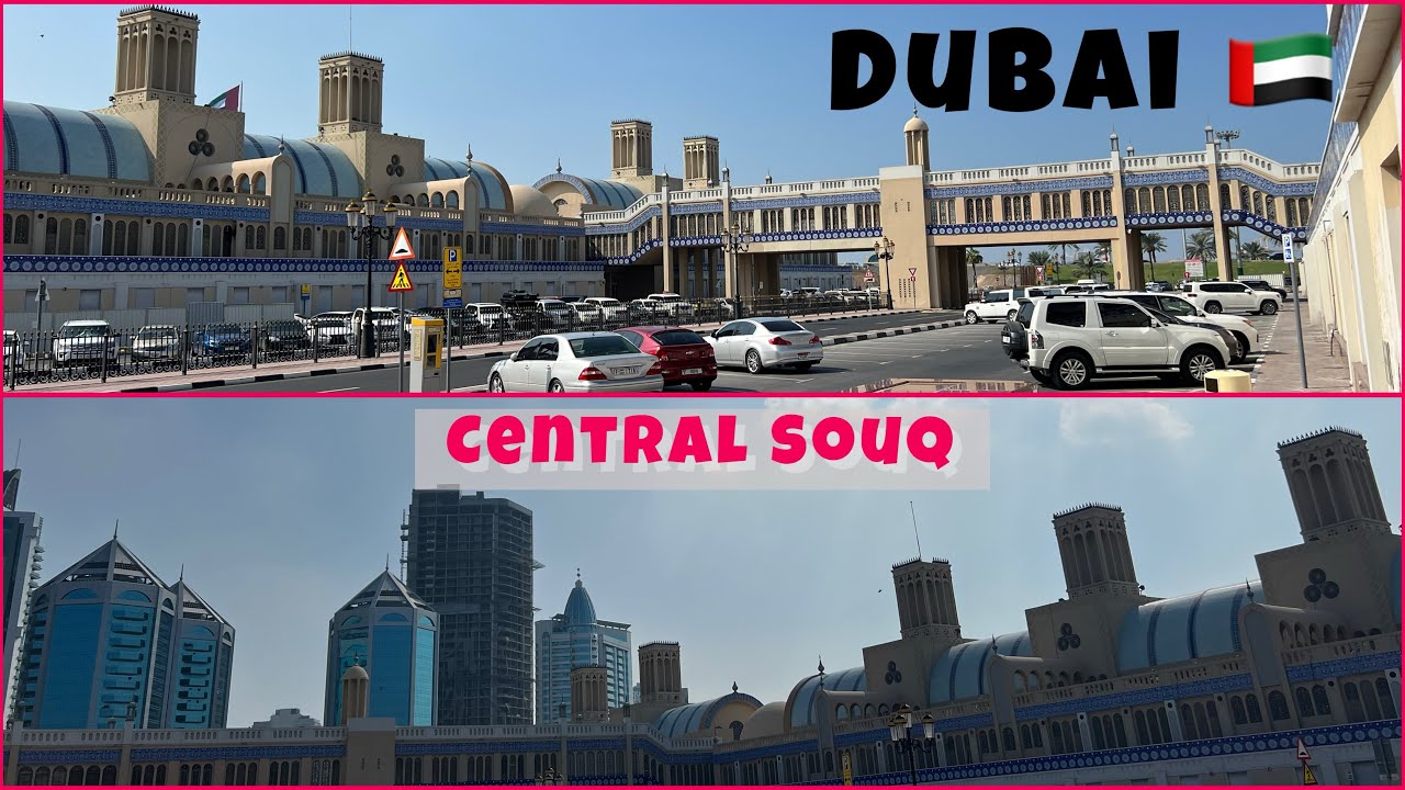 Central Souk Sharjah | Blue Souk | UAE Vlog #7 | lunch at Bait Al Mandi ...
