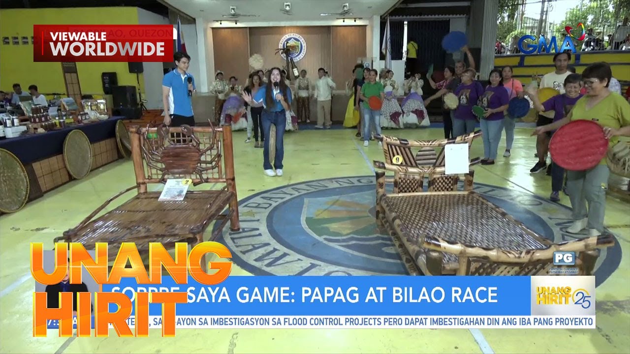 Sorpre-saya sa Papag at Bilao Festival | Unang Hirit - YouTube