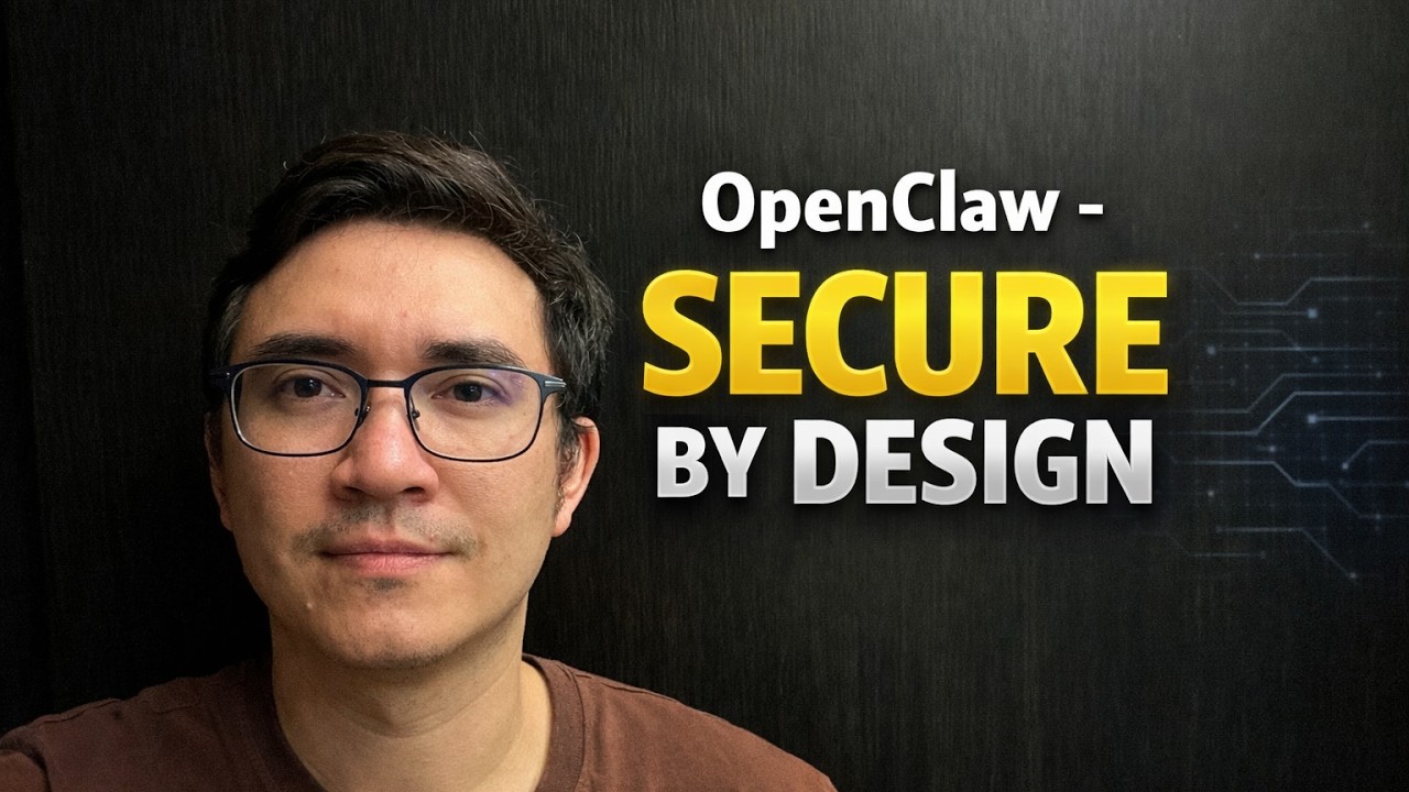 OpenClaw Has Security Problems. Here’s a Safer Architecture - YouTube