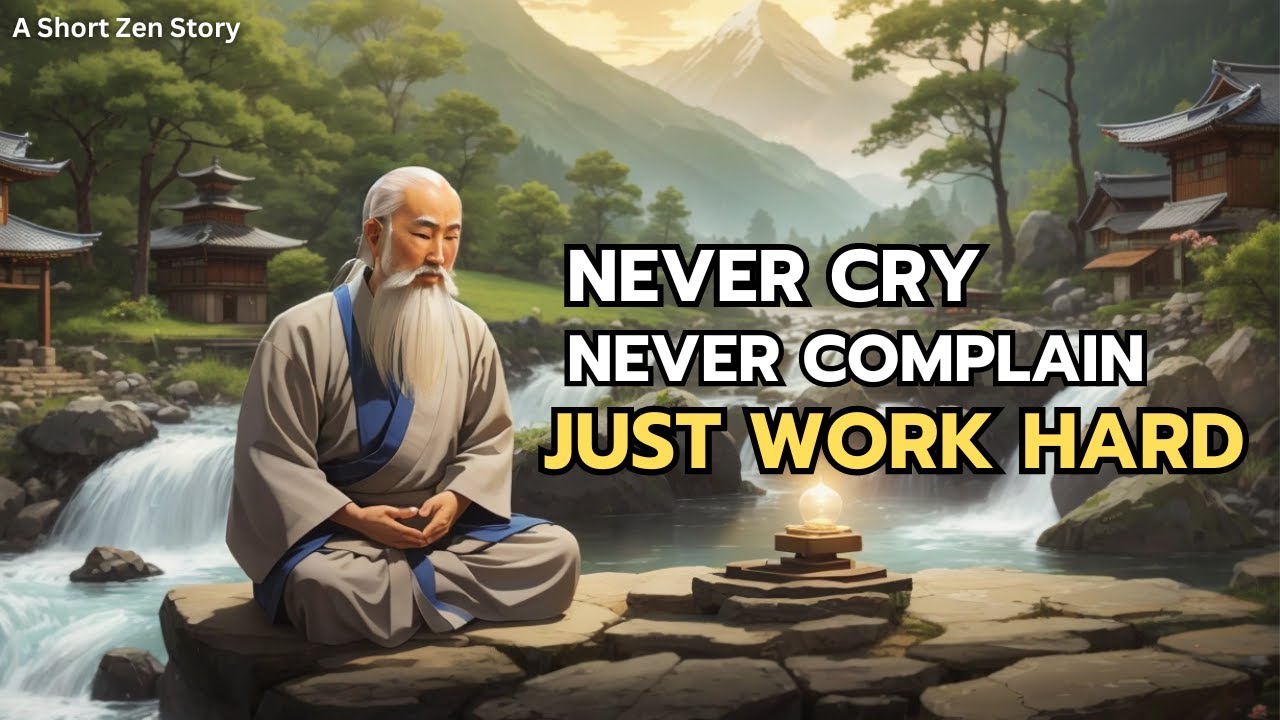 Never Cry, Never Complain, Just Work Hard - A Zen Motivational Story ...