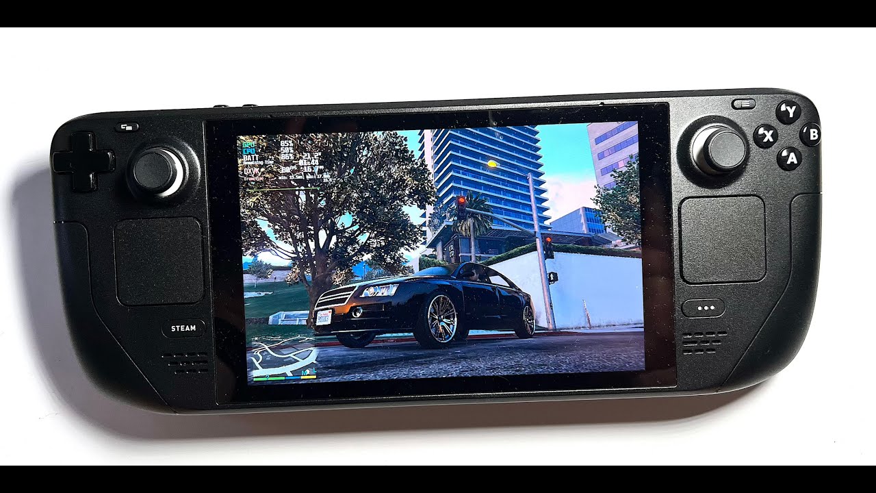 Steam Deck gta 5 best settings - YouTube