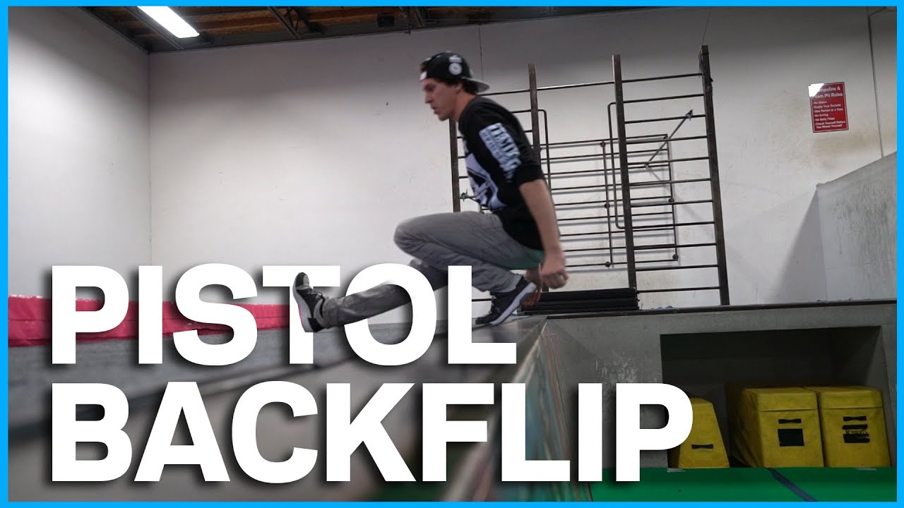 Pistol Backflip Tutorial – Parkour and Freerunning: How To - YouTube
