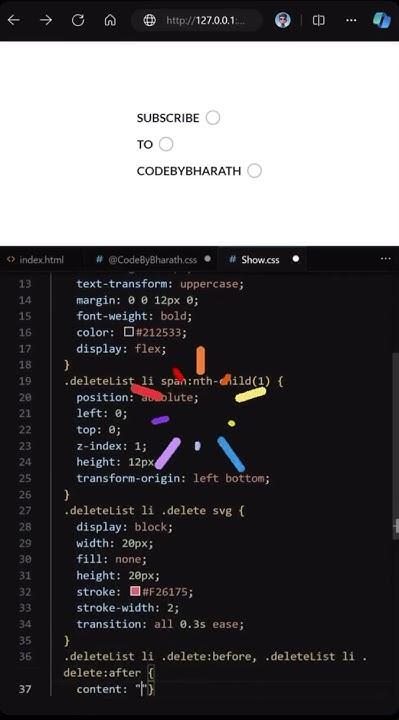 Micro CSS Delete Button - YouTube