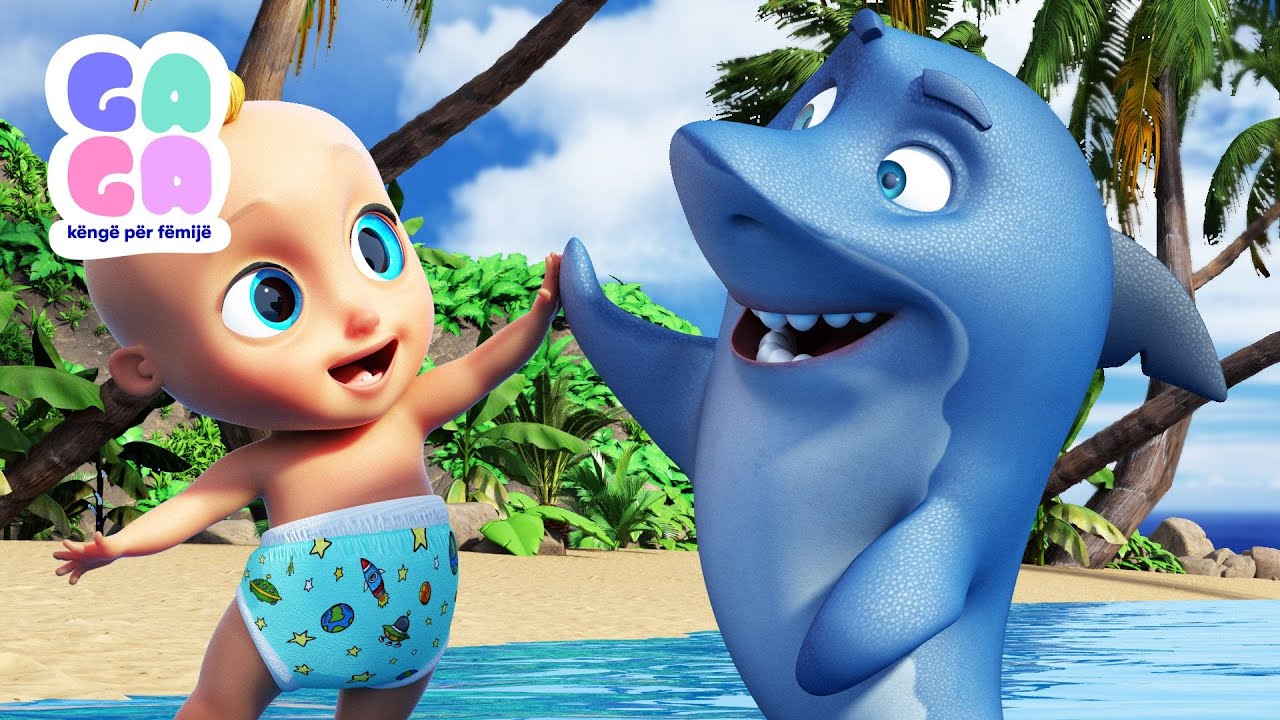 🦈 Bebi i vogël - 24 minuta me këngët më të mira për fëmijë | Ga Ga ...