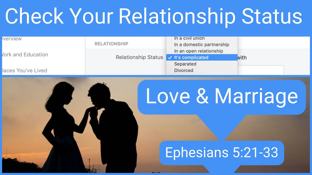 Check Your Relationship Status: Love and Marriage - YouTube