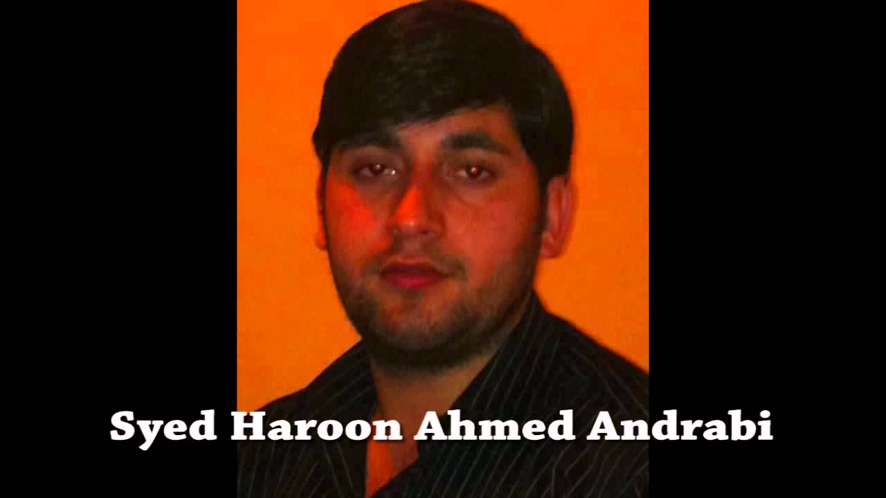 Syed Haroon Ahmed Andrabi Kasmiri - YouTube