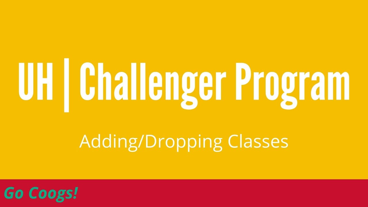 Adding/Dropping Classes - YouTube