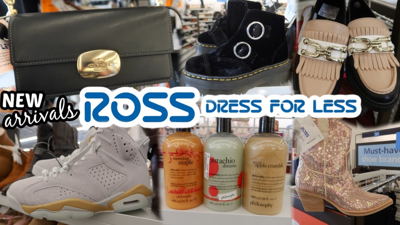 ROSS DRESS FOR LESS * NEW FINDS!! SHOES/BEAUTY & MORE - YouTube