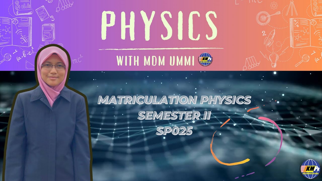 CH 3 ELECTRIC CURRENT & DIRECT CIRCUITS: MATRICULATION PHYSICS CHAPTER SUMMARY SP025 - YouTube