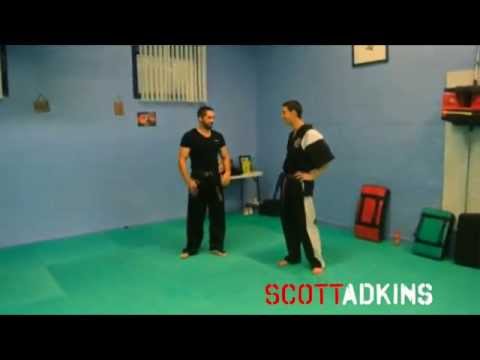 Scott Adkins Guyver Kick Demonstration July 2014 - YouTube
