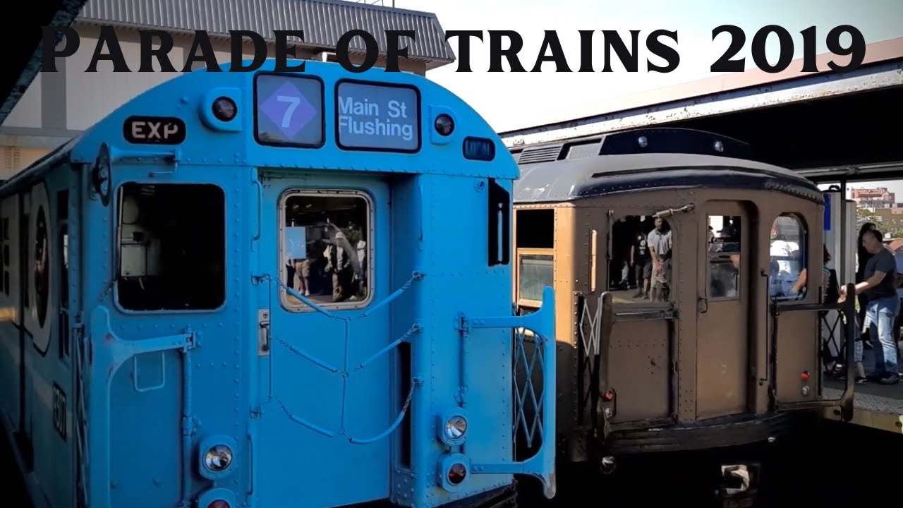 NYC Subway throwback: MTA Parade of Trains 2019 - YouTube