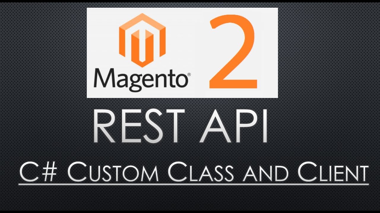 Magento 2 Rest Api Youtube