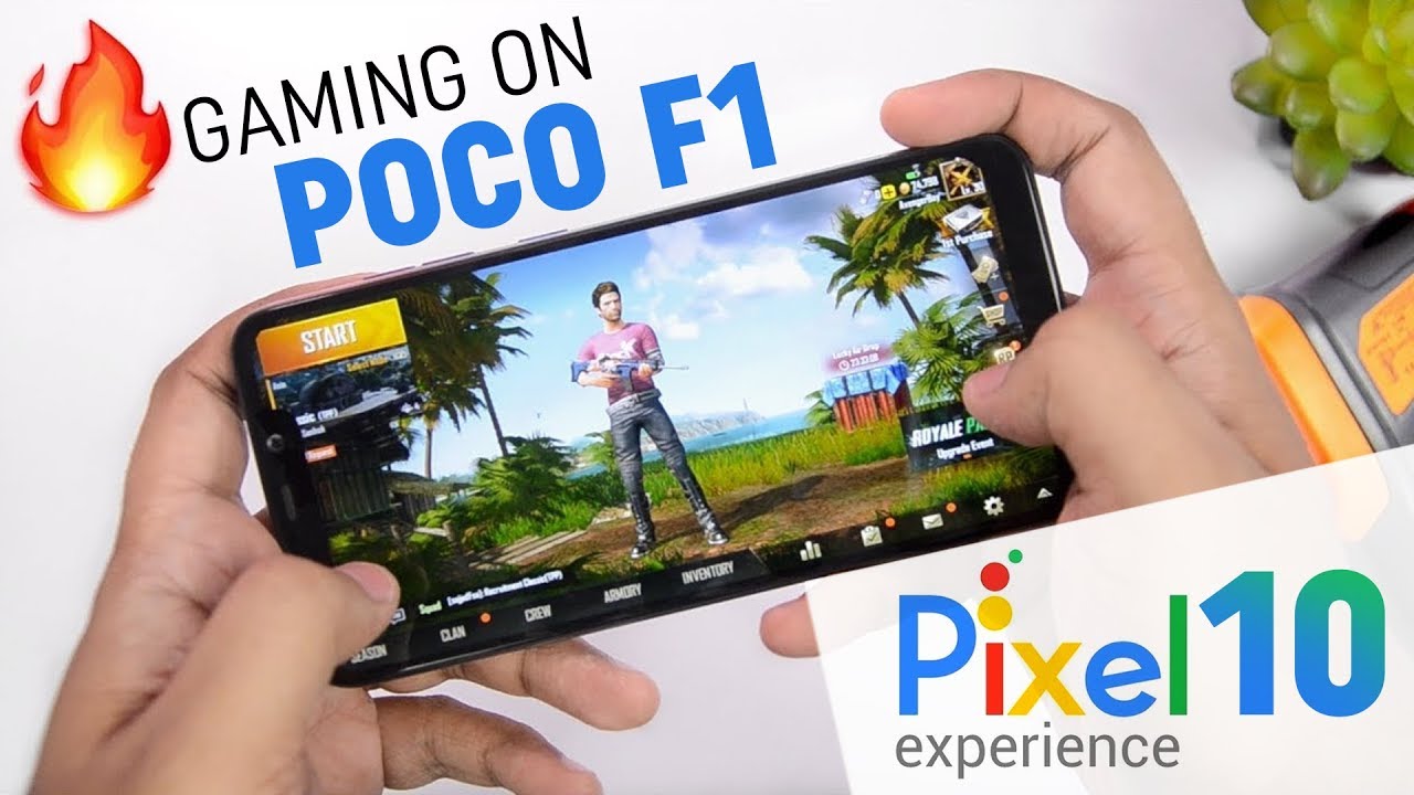 Ultimate Gaming Review on POCO F1 Running Pixel Experience 10 | Poco F1 ...