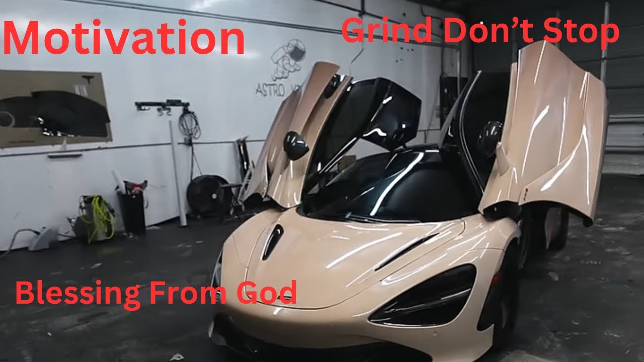 Motivation From @Quan Picking Up His Wraped Mclauren 720S - YouTube