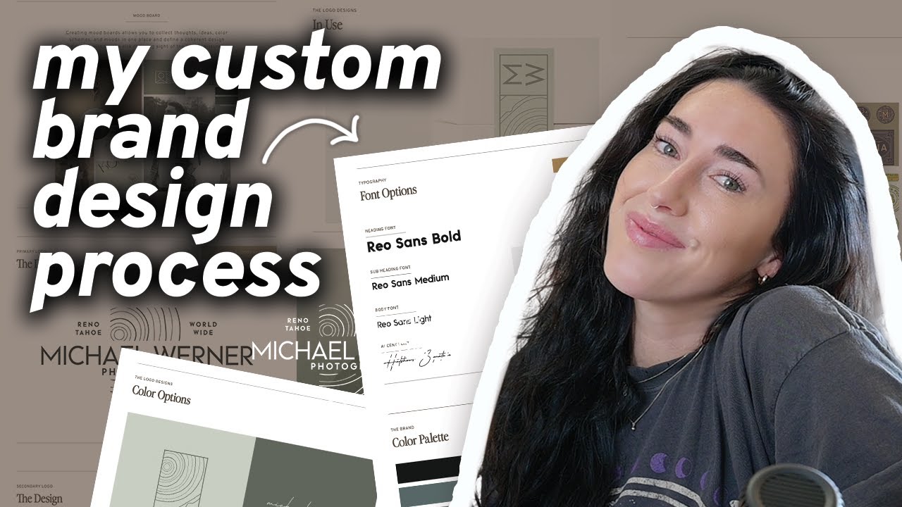 Custom Brand Design Process (START TO FINISH) - YouTube