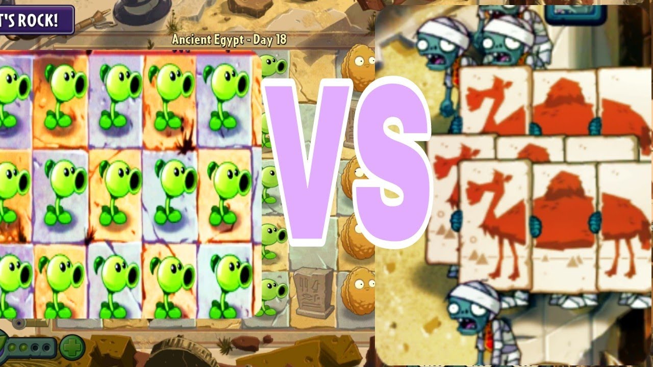 Games Pvz 2 Part Peashooter Wall-nut VS Explorer Zombie Explorer Zombie ...