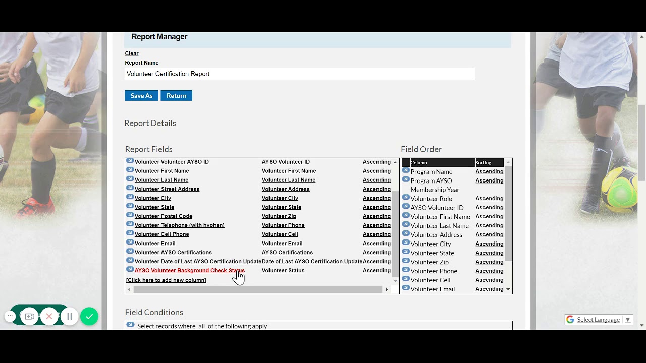 RC's - Checking Volunteer Certifications - YouTube