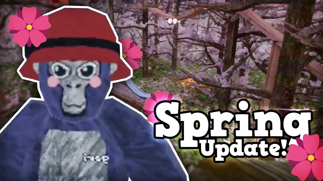 Spring Is Here! // Gorilla Tag Update - YouTube