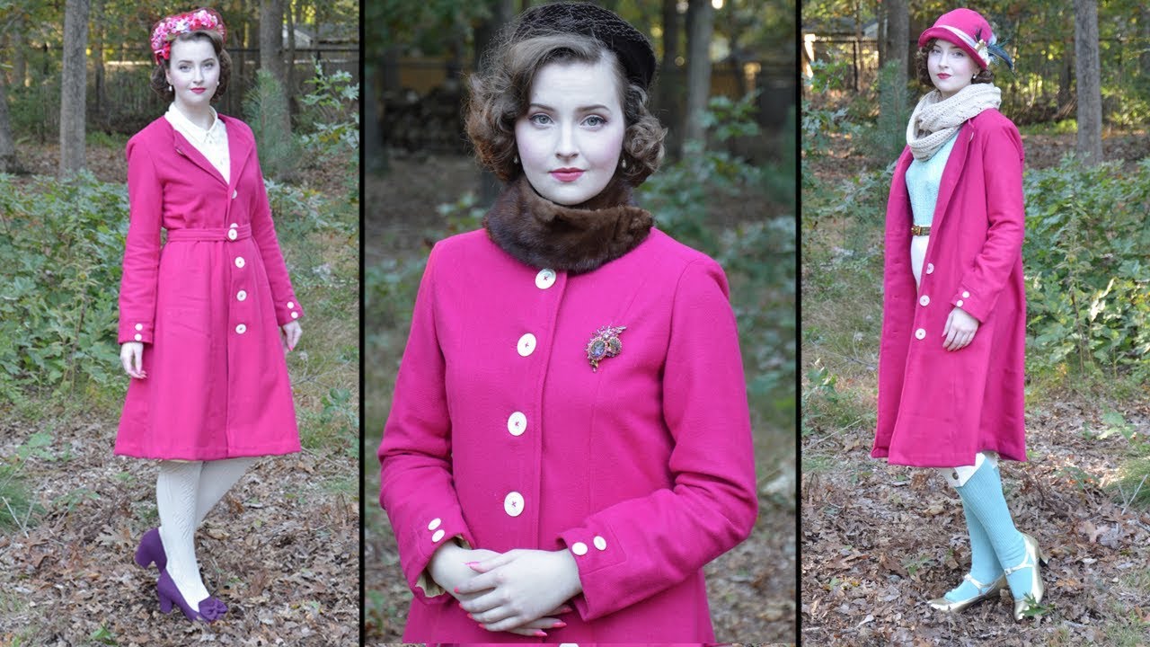 Making a Coat & Styling it for 5 Decades! - YouTube