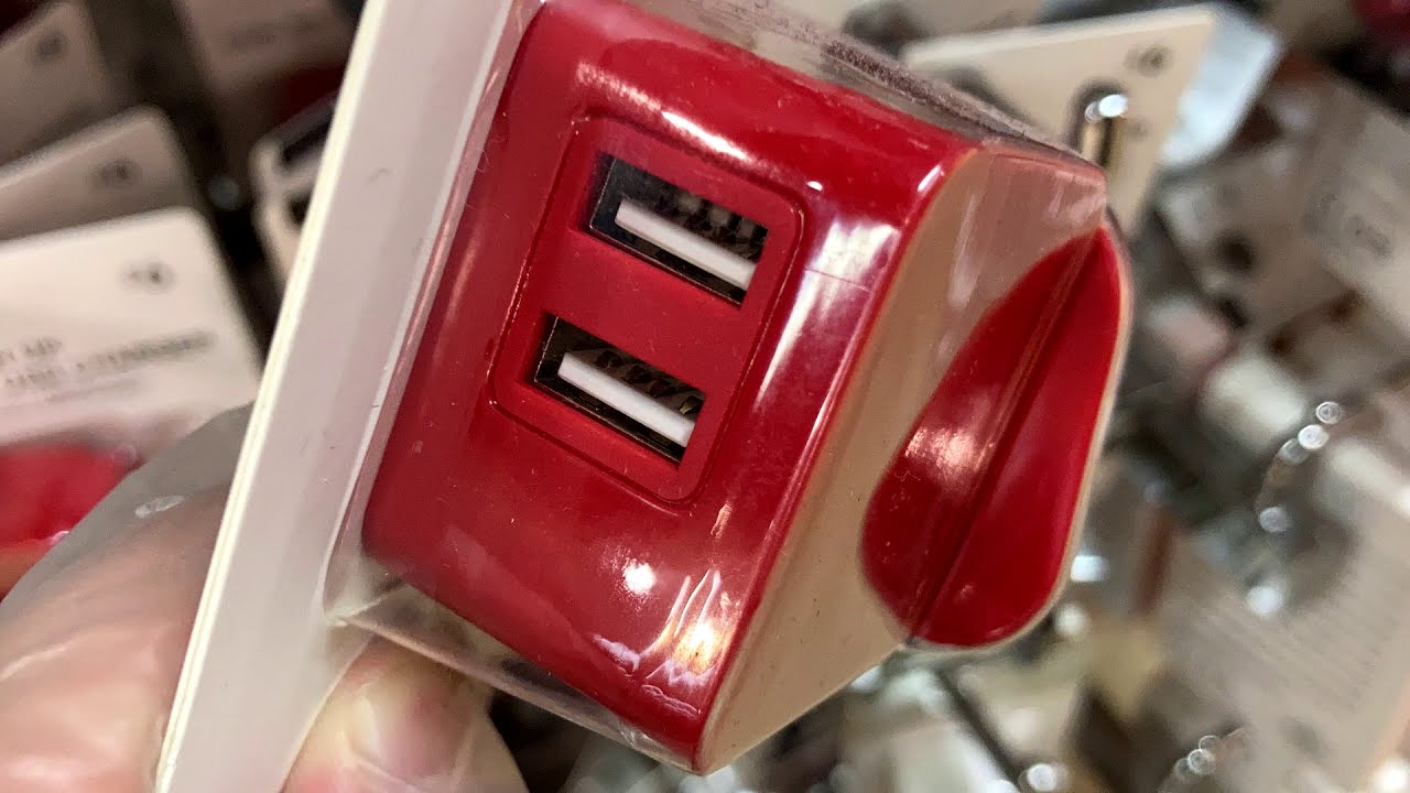 PRIMARK 3 PIN UK USB CHARGER | Late October | 2020 - YouTube
