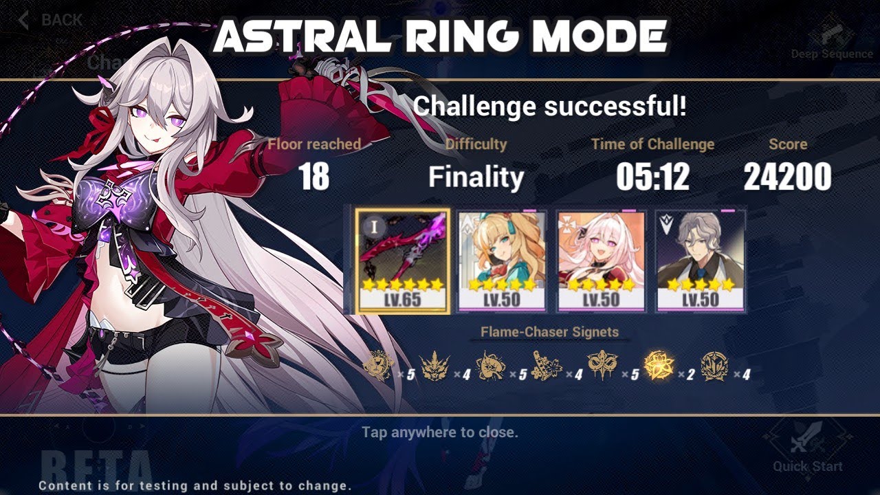 [HI3 SEA ER 7.4 BETA] Mad Pleasure: Shadowbringer (Thelema) Astral Ring ...