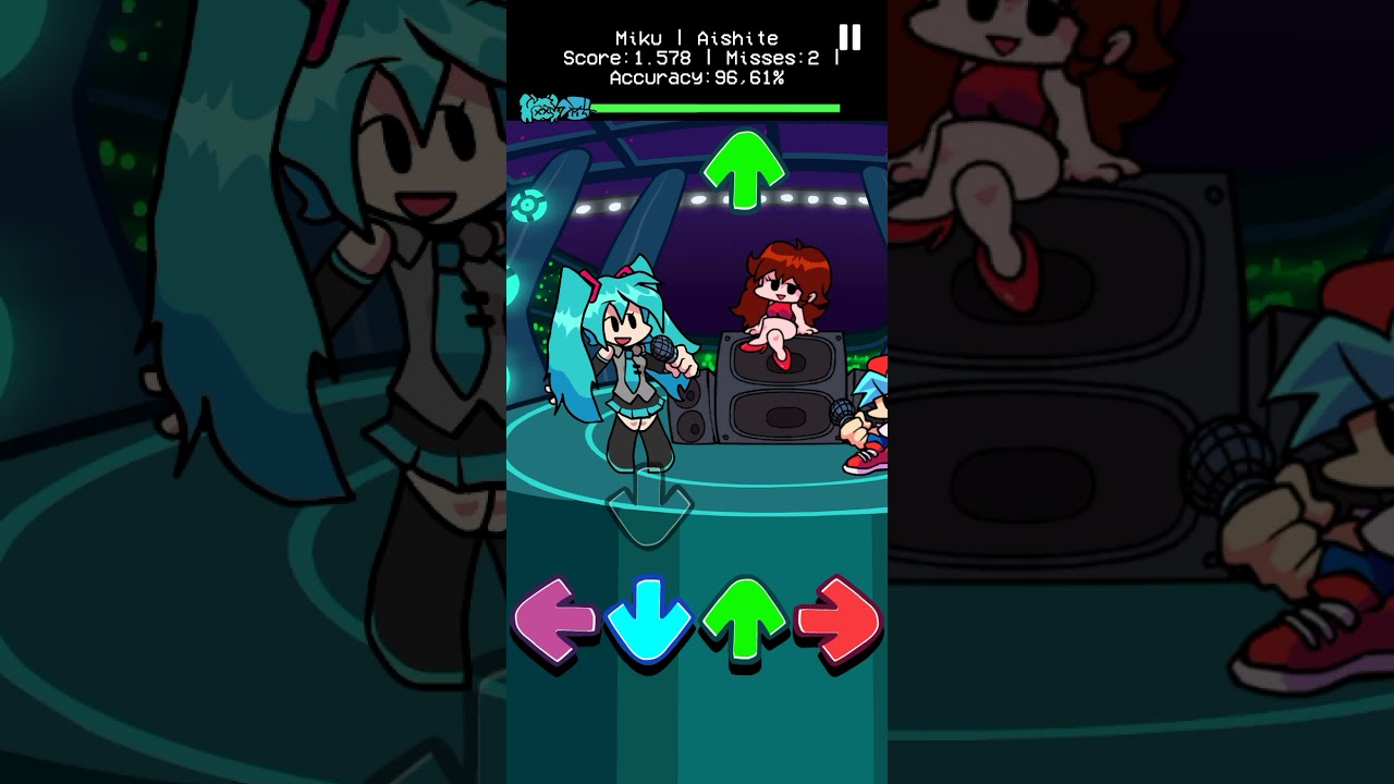 eu jogando friday night funk da miku - YouTube