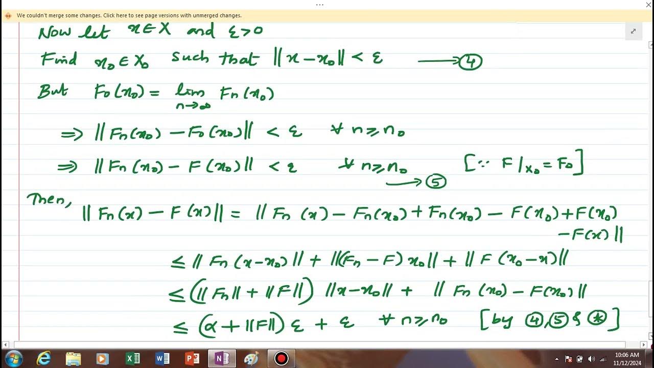 8.3 - THEOREM - FUNCTIONAL ANALYSIS - YouTube