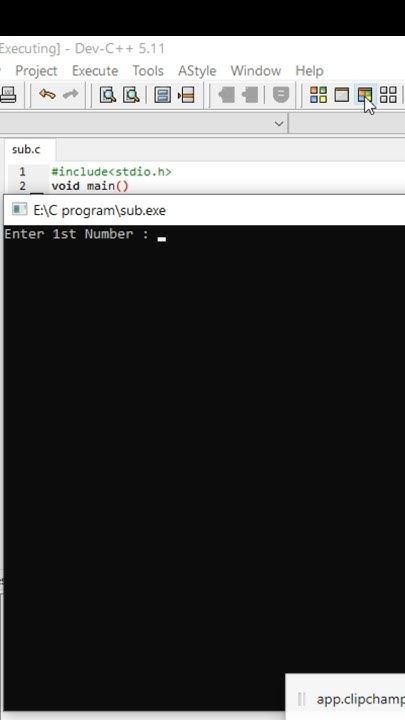 Subtraction code in c language #coding #codecraftcpro #shorts #youtubeshorts - YouTube