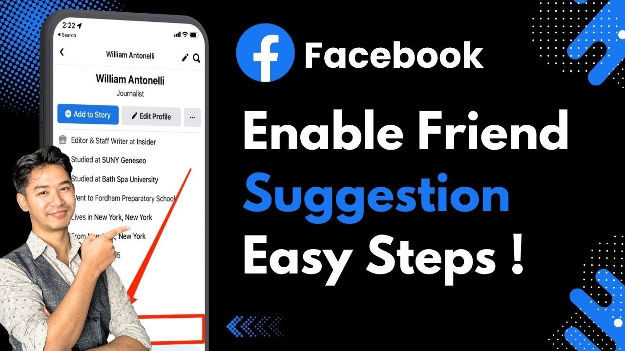 How To Enable Facebook Friend Suggestions ! - YouTube
