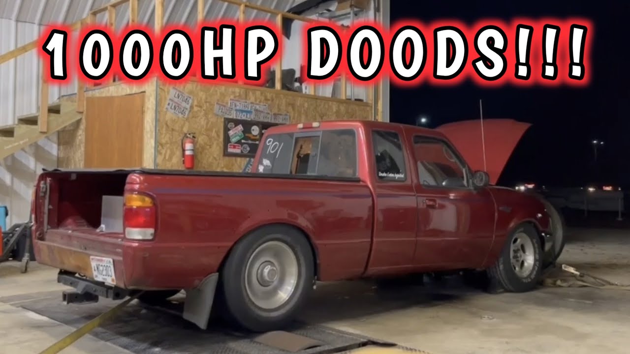 1000hp Twin Turbo LS Ford Ranger... - YouTube