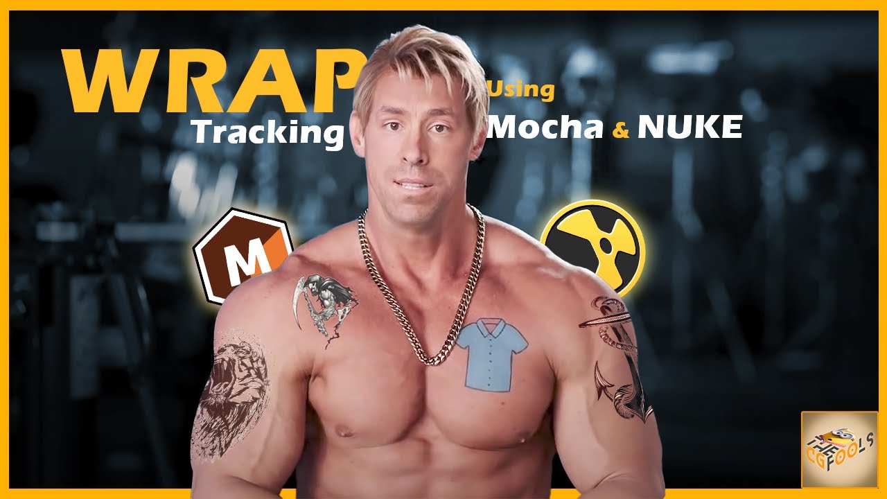 Wrap Tracking Using NUKE & MOCHA || By Ashish || The CG Fools - YouTube