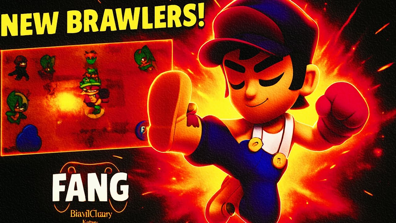 NEW BRAWLER FANG in Showdown – Insane Kicks! - YouTube