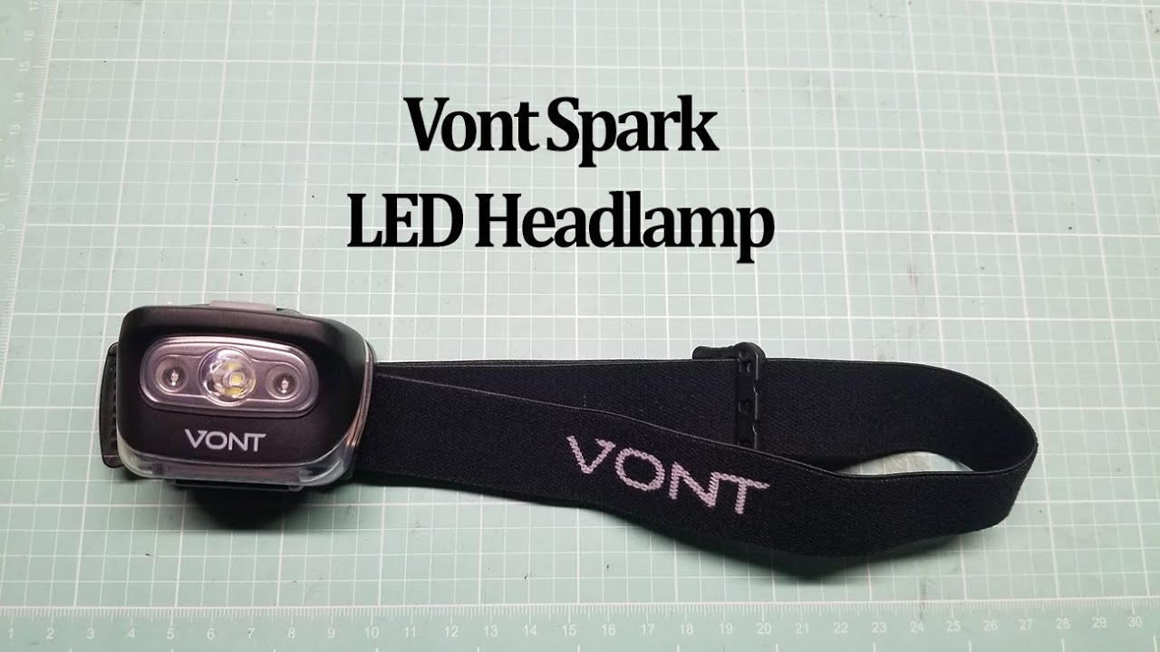 VONT Spark LED Headlamp Review - YouTube