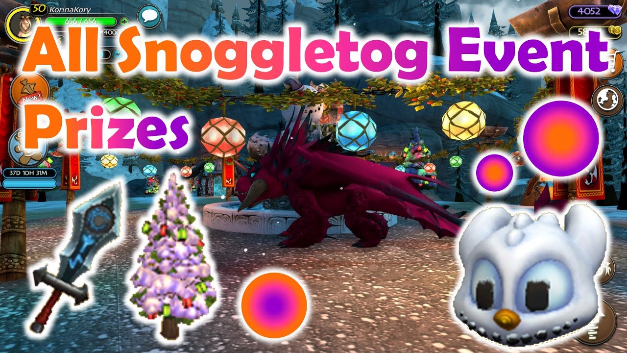 All Snoggletog 2020 Event Prizes - School of Dragons - YouTube