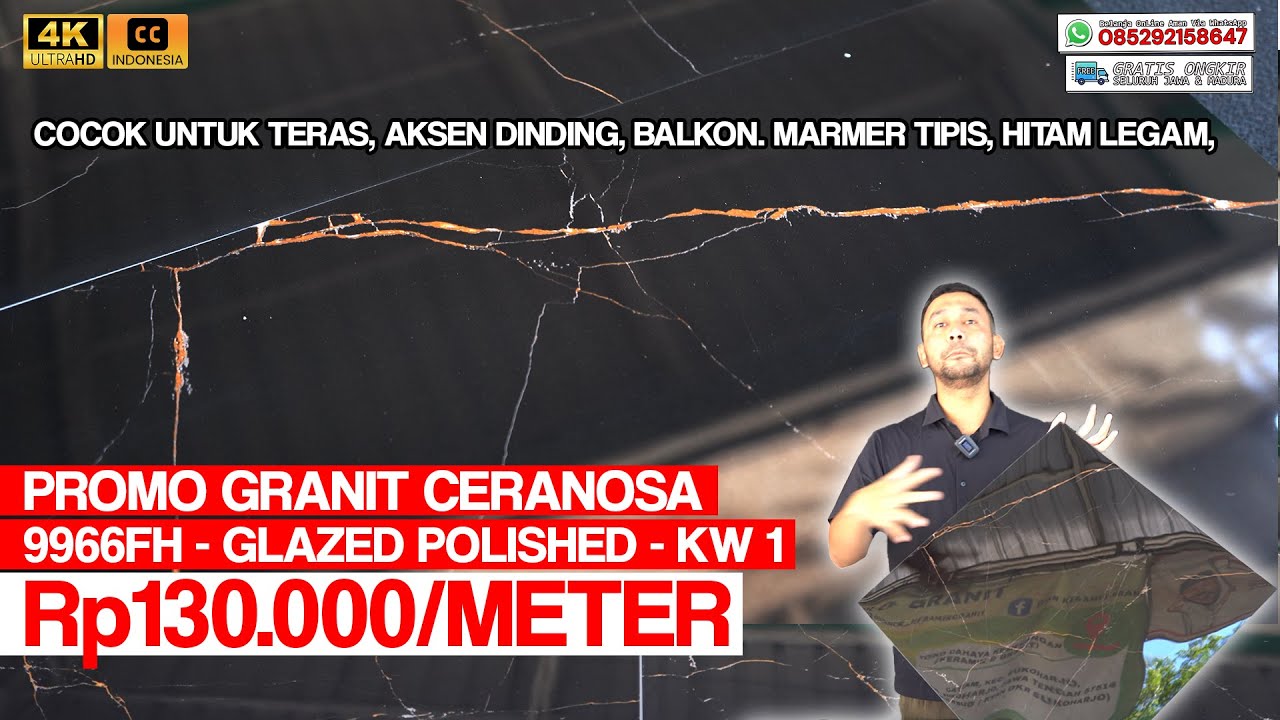 PROMO GRANIT CERANOSA, Rp130.000/M - 60X60, KW 1, GLAZED POLISHED ...