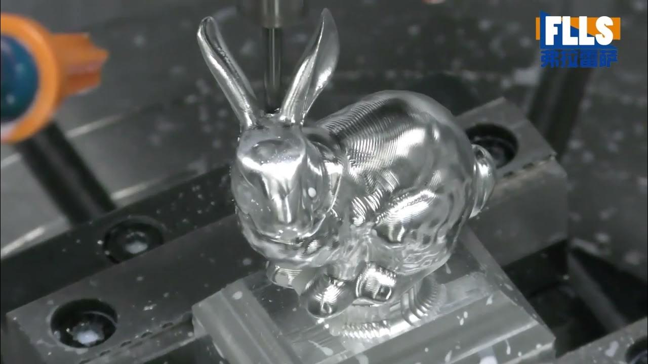 5 axis simultaneous cnc machine - YouTube