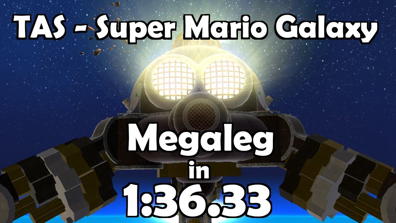 [TAS] Super Mario Galaxy - Megaleg in 1:36.33 - YouTube