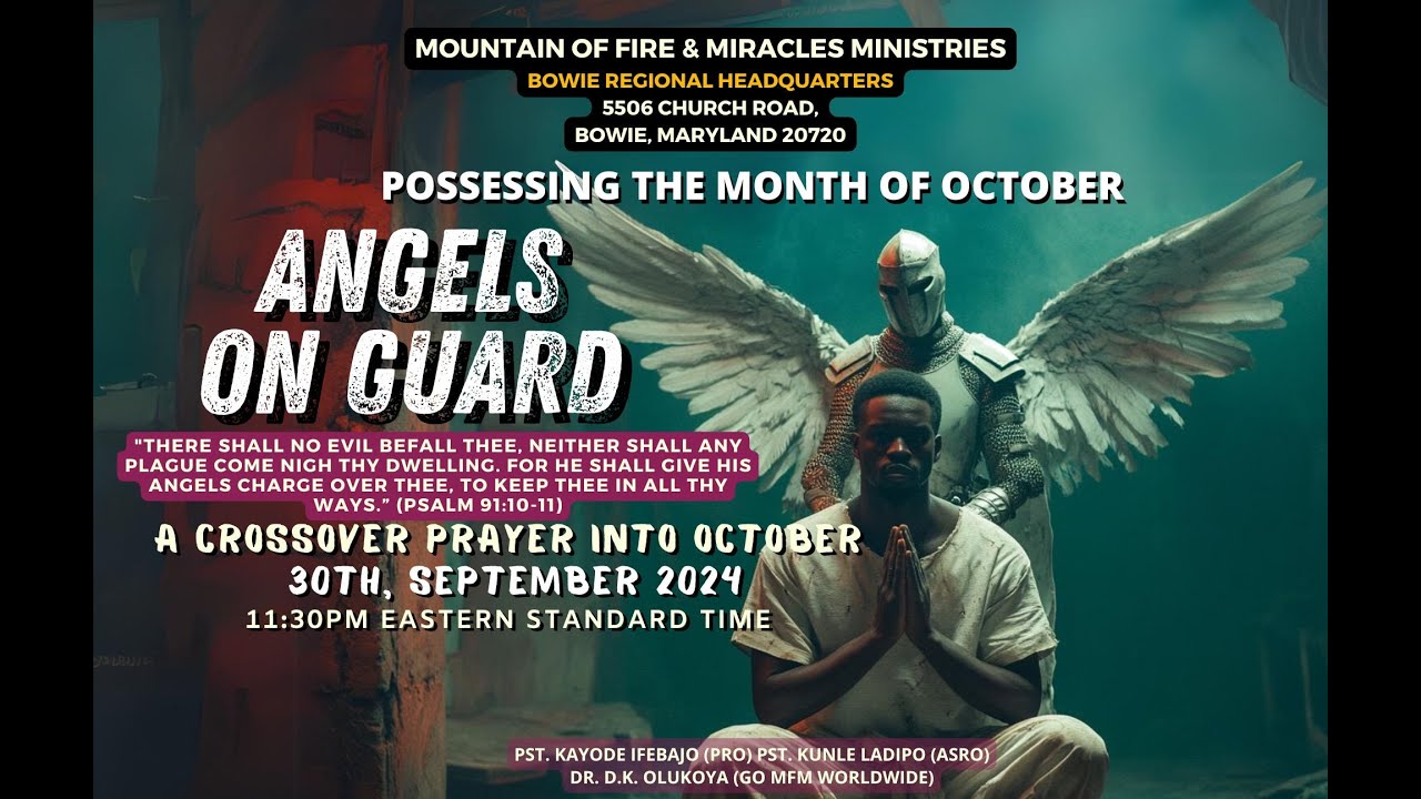 CROSSOVER PRAYERS INTO OCTOBER 2024: ANGELS ON DUTY! - YouTube
