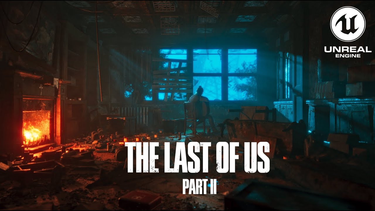 The Last Of Us Season 2 Cinematic | Unreal Engine 5.5 MegaLights - YouTube